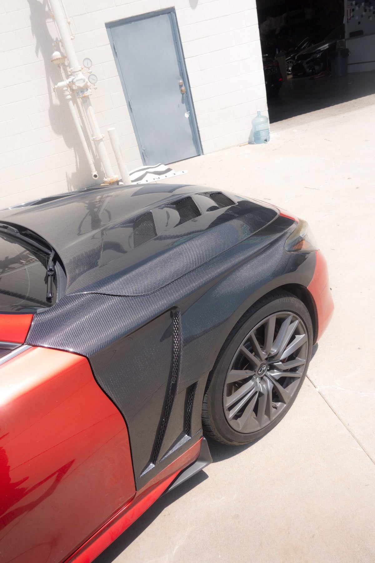 Infiniti Q60 V1 Carbon Fiber Fenders — Southbay Autoworkz