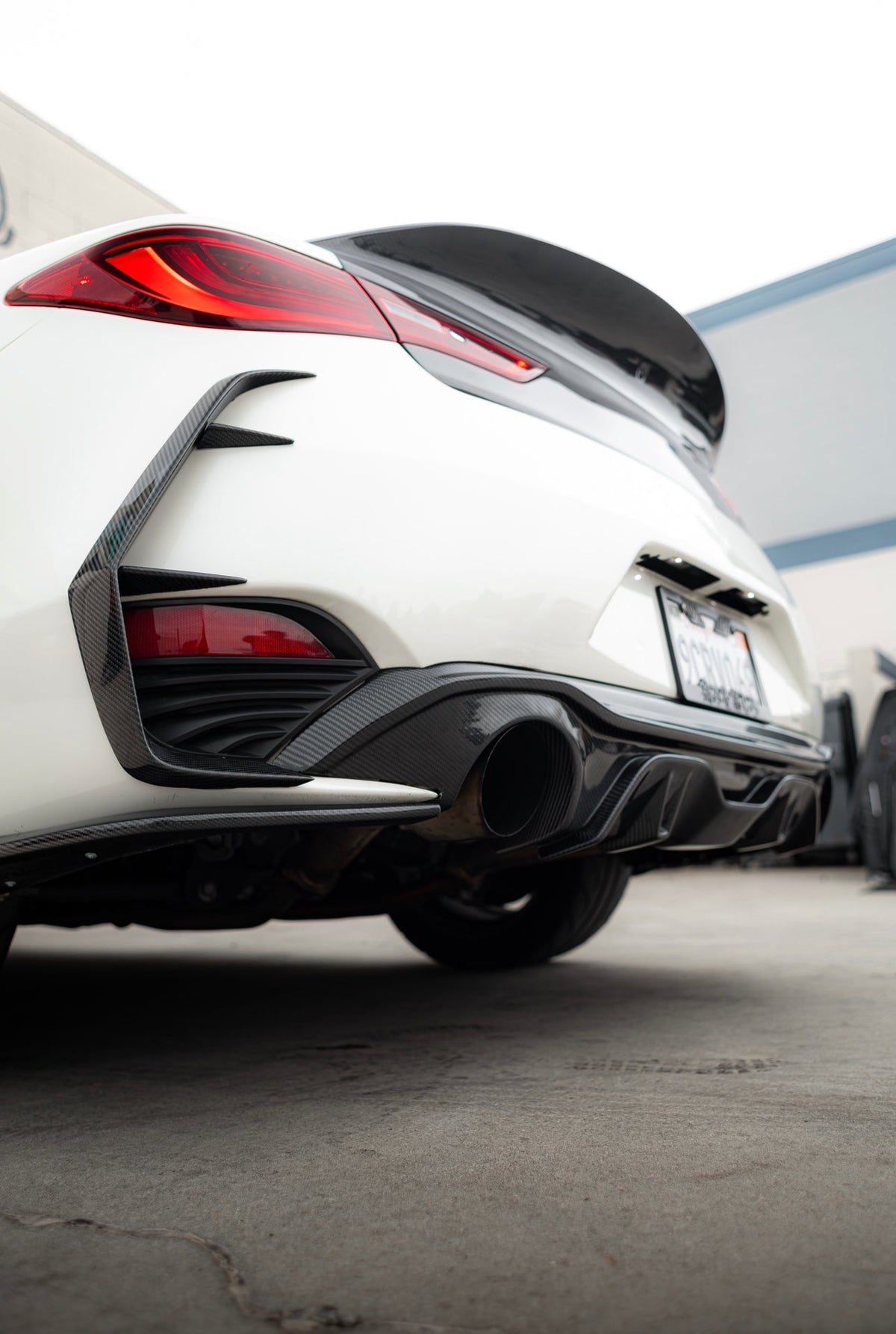 Q60 Carbon Fiber Diffuser — Southbay Autoworkz