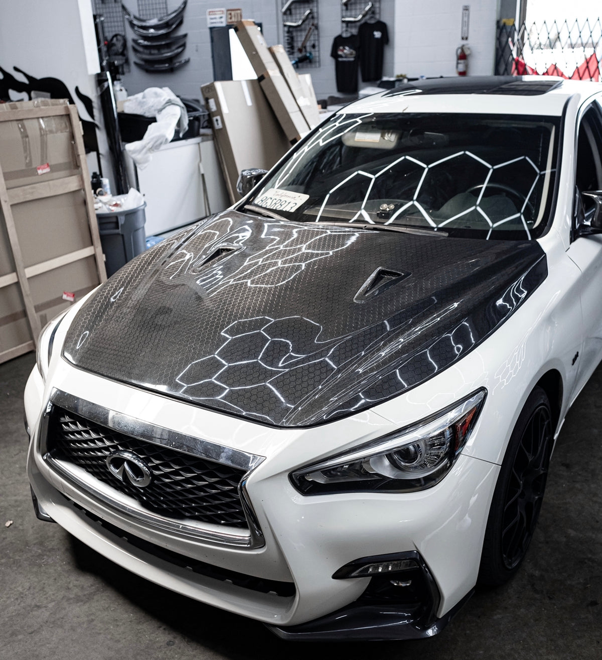 Q50 GTR HOOD — Southbay Autoworkz