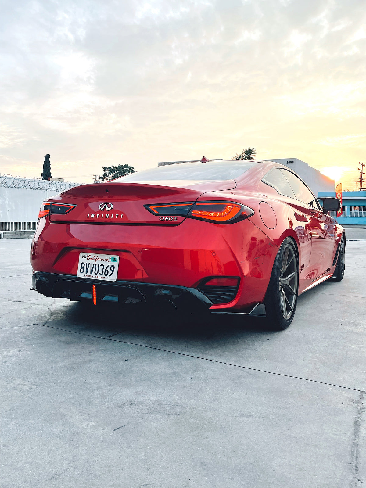 Q60 SBA Led Diffuser gloss black — Southbay Autoworkz