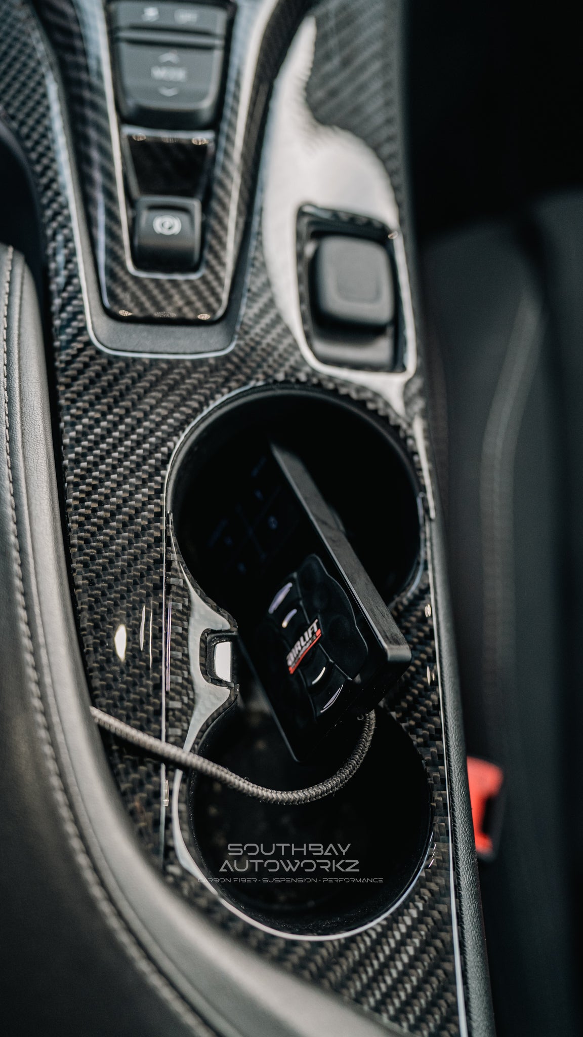 Camaro Center Console Overlay — Southbay Autoworkz