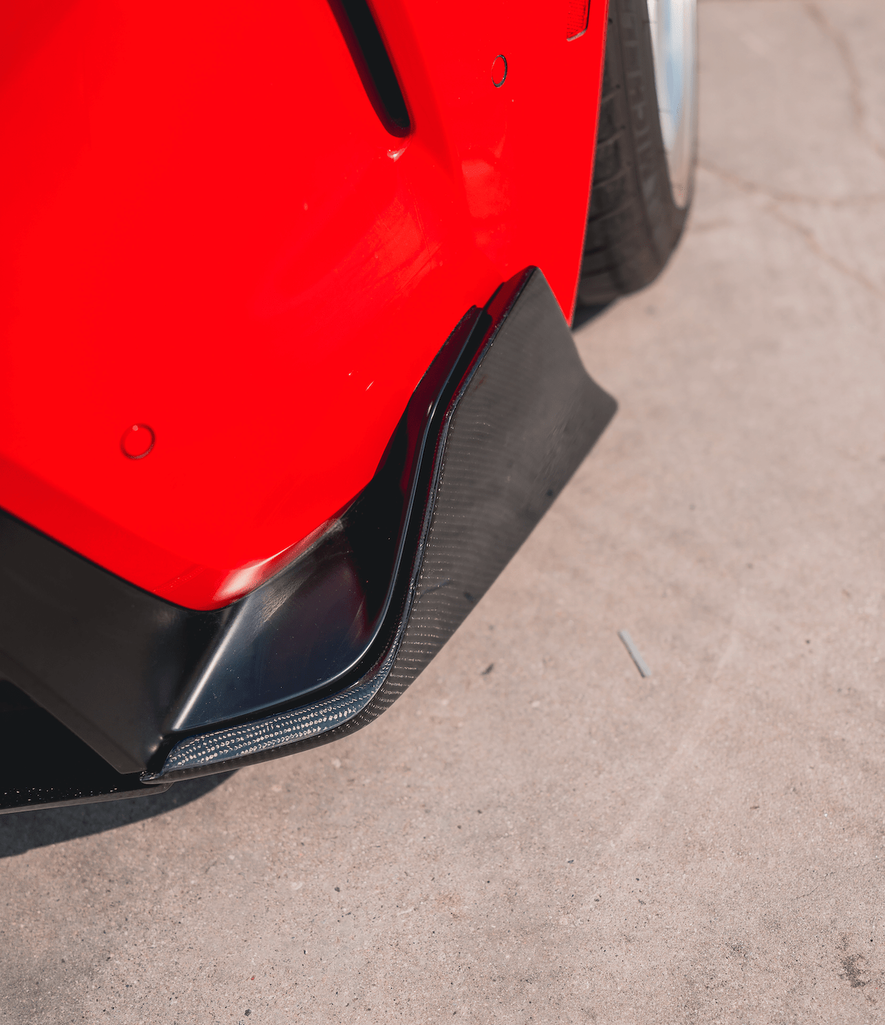 Toyota Supra Rear Bumper Side Extensions — Southbay Autoworkz