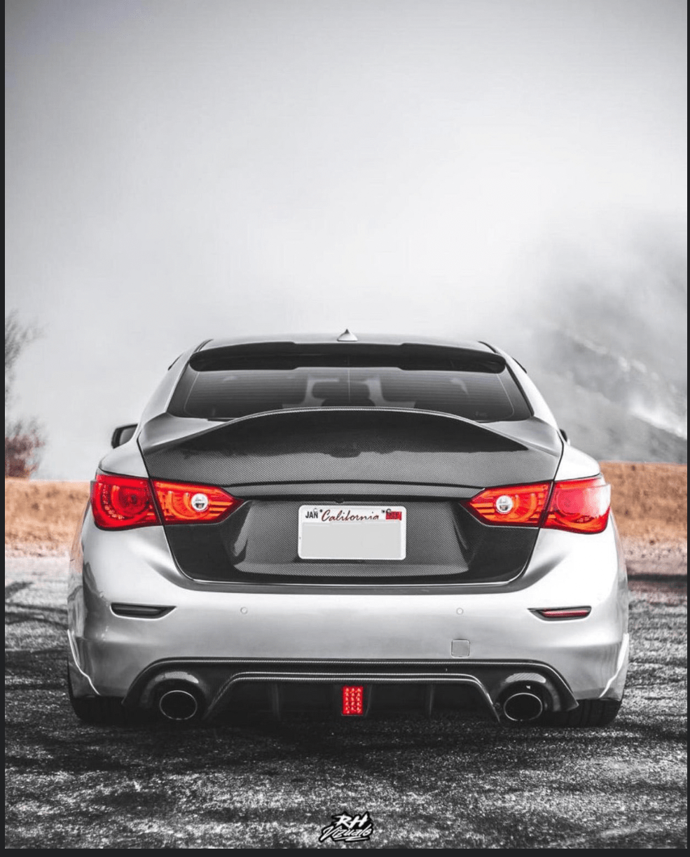 Q50 Carbon Fiber Trunk 14-17 — Southbay Autoworkz